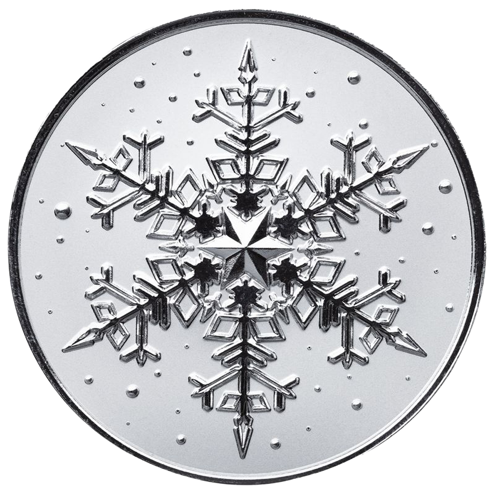 1 oz Scottsdale Snowflake Silver Round | Texas Precious Metals